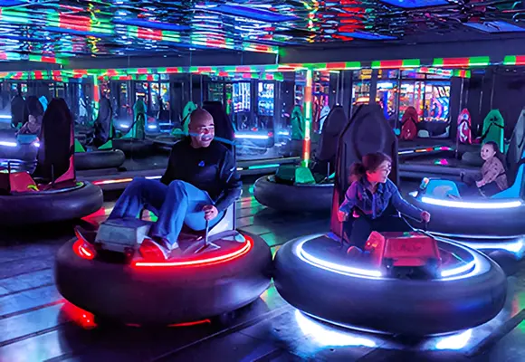 Bumper Cars | Family Fun at Strike + Reel Garland